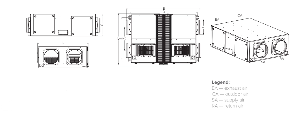 Energy recovery ventilation units MVC***-A series | HVAC systems from ...